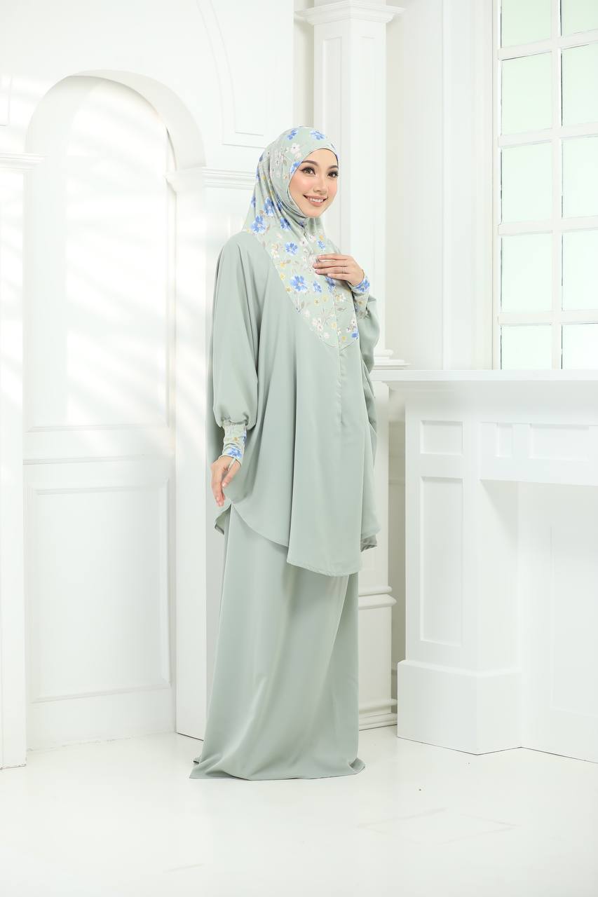 UMMU SALAMAH 5.0 – Telekung Blouse – Milymaryam